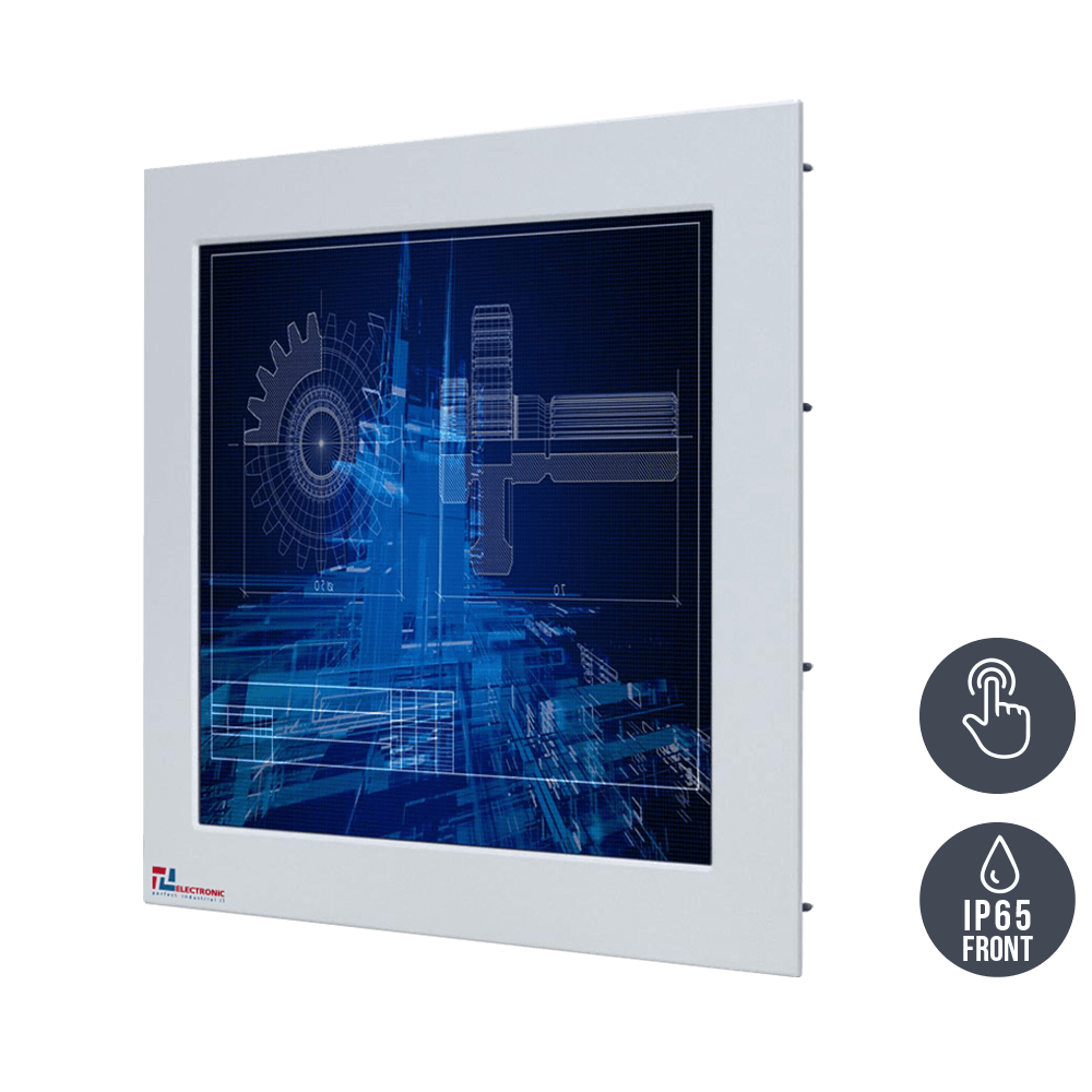 Touch-Screen for 1-Finger Operation | Panel Mount (front installation ...