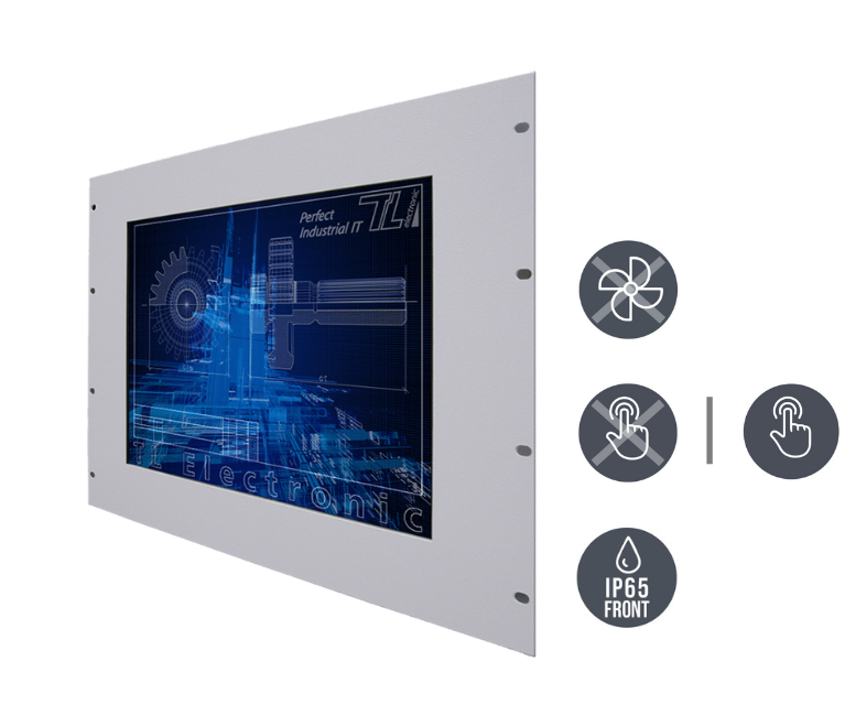 R17IB7T-OFM1_19 | Touch-Screen for 1-Finger Operation | 19-inch Rack ...
