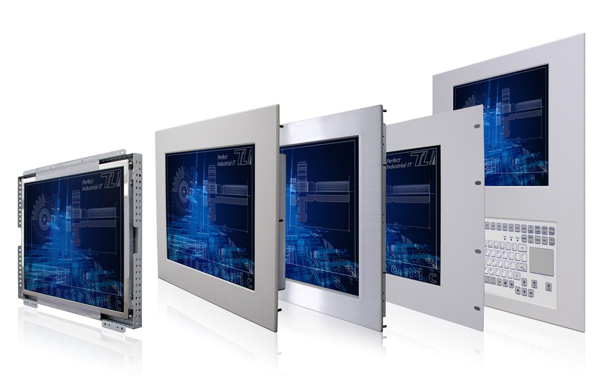 Touch-Screen for 1-Finger Operation | Panel Mount (front installation ...