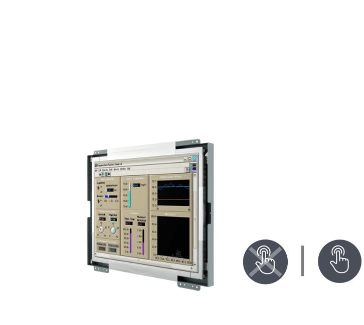 R15L600-OFC3 | Touch-Screen for 1-Finger Operation | Open Frame (back ... R15L600-OFC3 | Touch-Screen for 1-Finger Operation | Open Frame (back ...