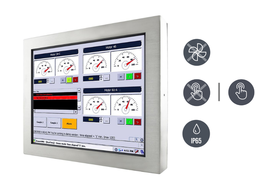 R15IB3S-65C3 | Touch-Screen for 1-Finger Operation | Chassis Stainless ...
